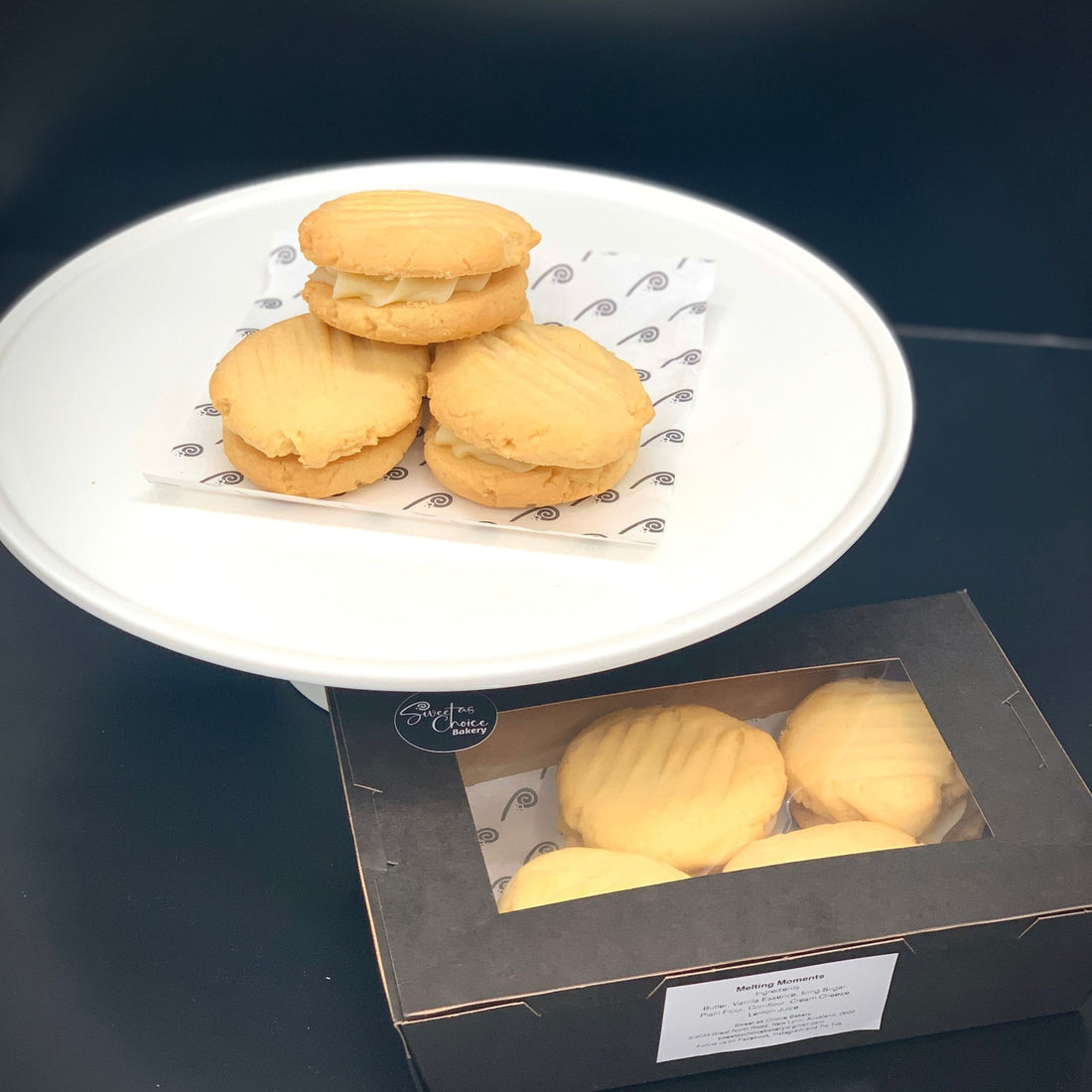 Melting Moment Cookie Pack | Sweet as Choice Bakery, New Lynn, Auckland ...